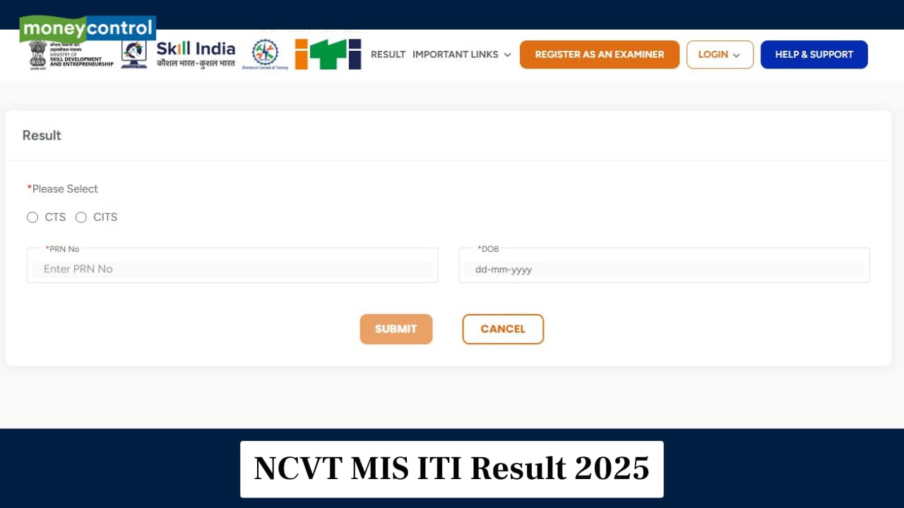 NCVT MIS ITI Result 2025 declared @ skillindiadigital.gov.in, direct ...