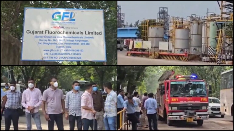 Gujarat Fluorochemicals shares fall up to 5% after gas leak at Gujarat ...