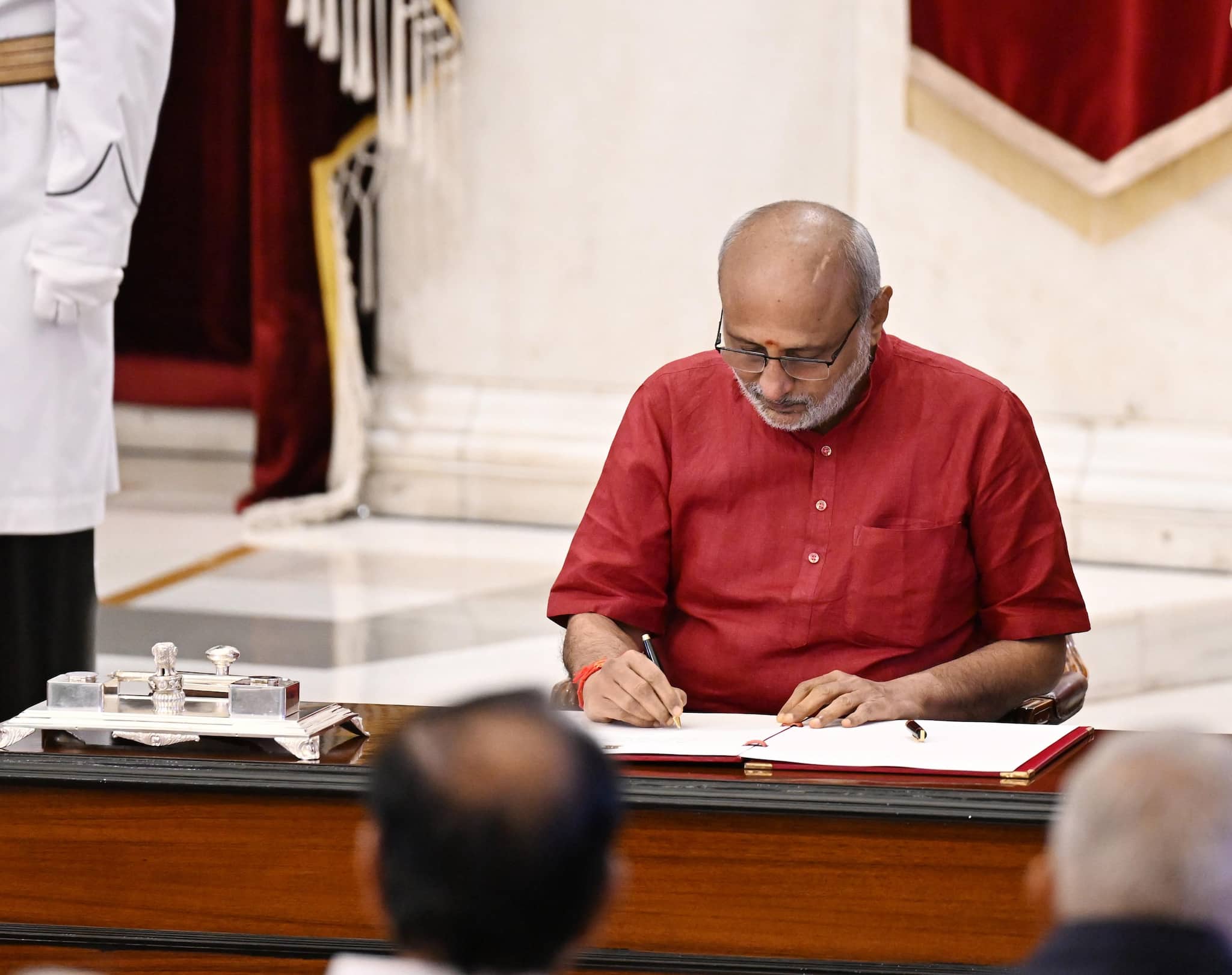 CP Radhakrishnan sworn in as 15th Vice President of India; Jagdeep ...