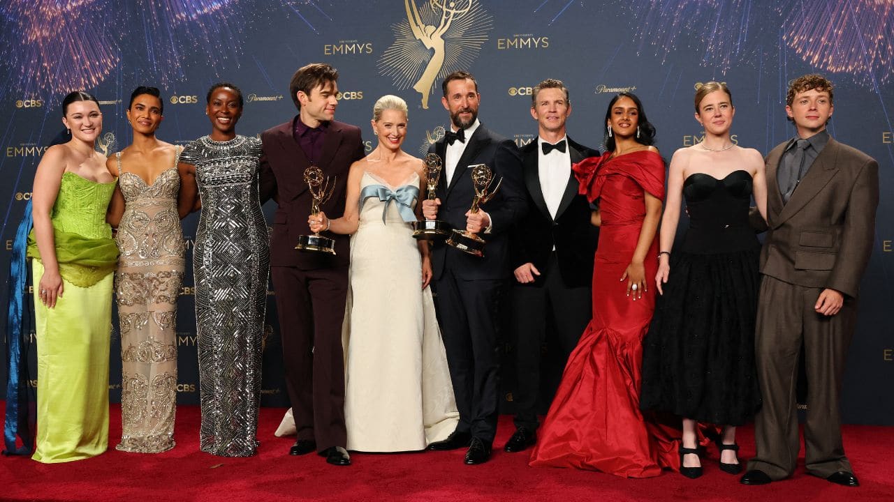 'The Pitt' wins drama Emmy Award as 'The Studio' breaks Emmys comedy record