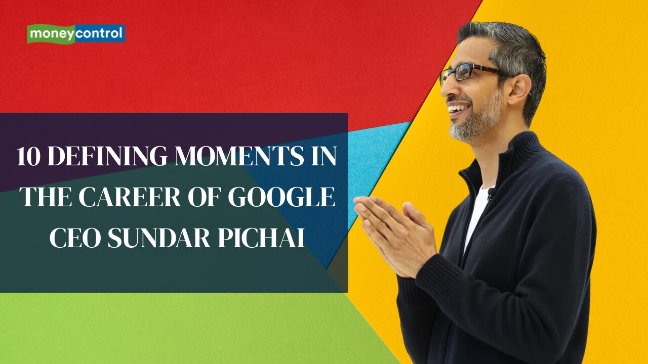 10 Defining Moments in the Career of Google CEO Sundar Pichai ...