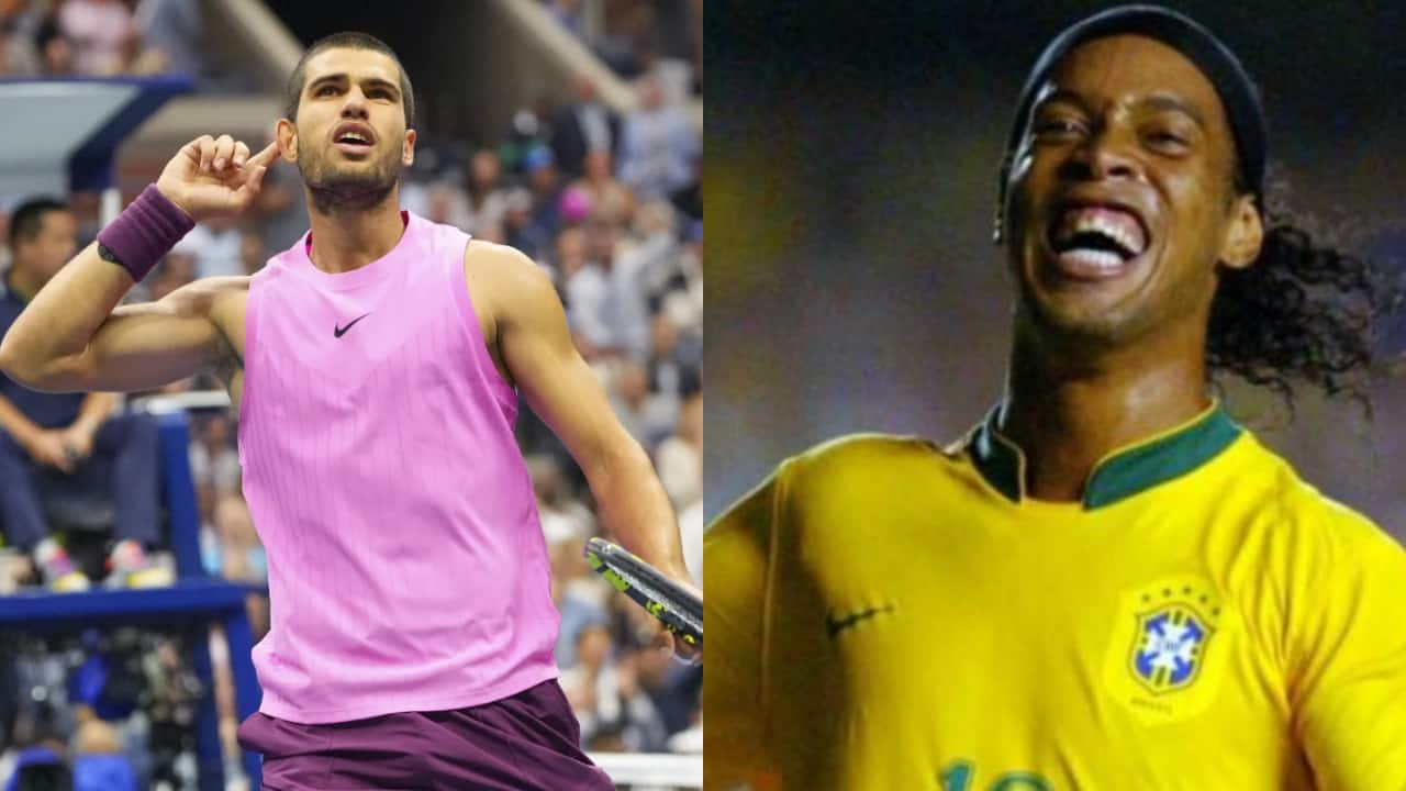 Why Carlos Alcaraz's style on court reminds Andy Murray of Ronaldinho