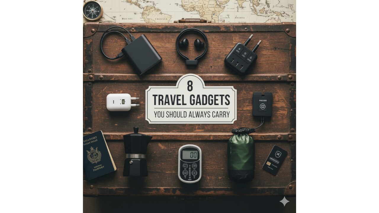 8 travel gadgets that one should always carry with them | Moneycontrol News