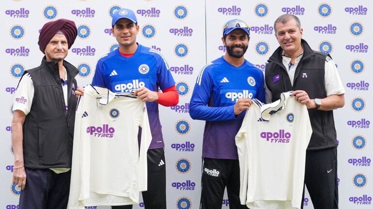 Apollo Tyres unveils logo on Team India jersey, strengthening national ...
