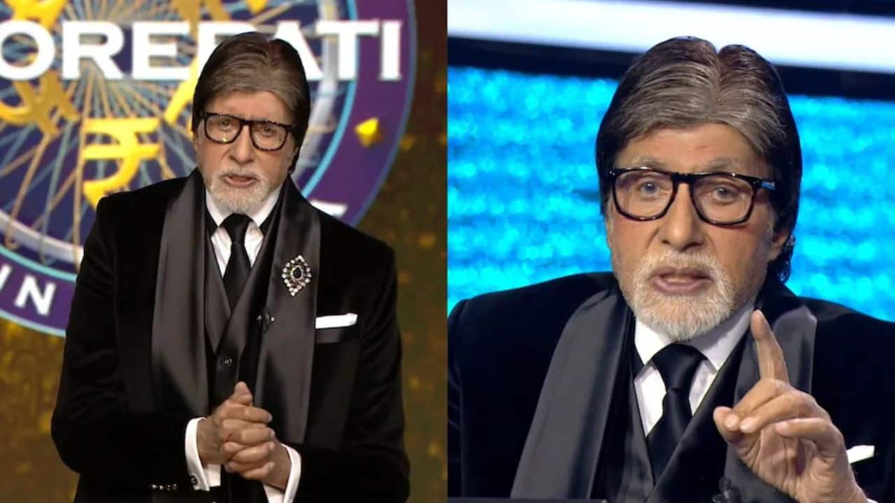 KBC 17: Amitabh Bachchan gets emotional and teary-eyed as he hears his ...