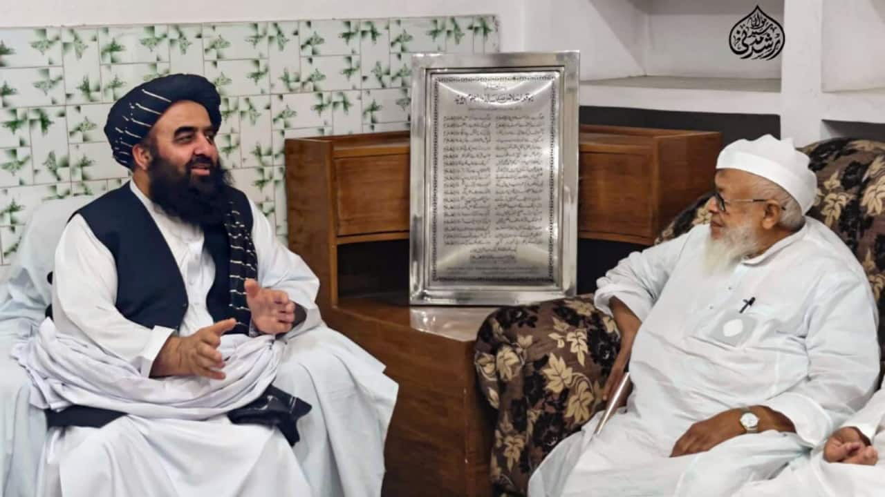 Afghan foreign minister visits Darul Uloom Deoband Islamic seminary ...