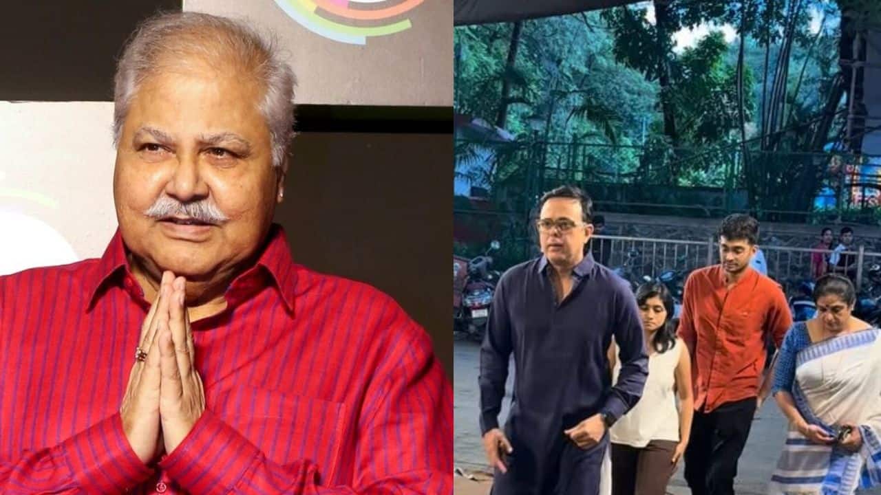 Sumeet Raghavan and other celebs attend Satish Shah's prayer meet in Mumbai
