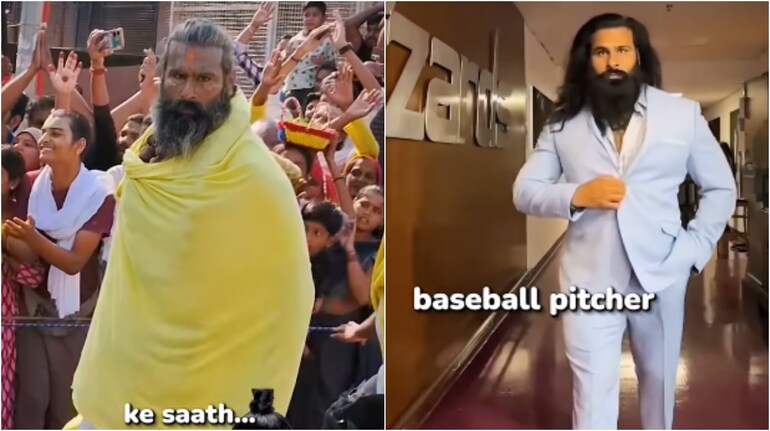 Former WWE wrestler and baseball player turns to seva under Premanand ...
