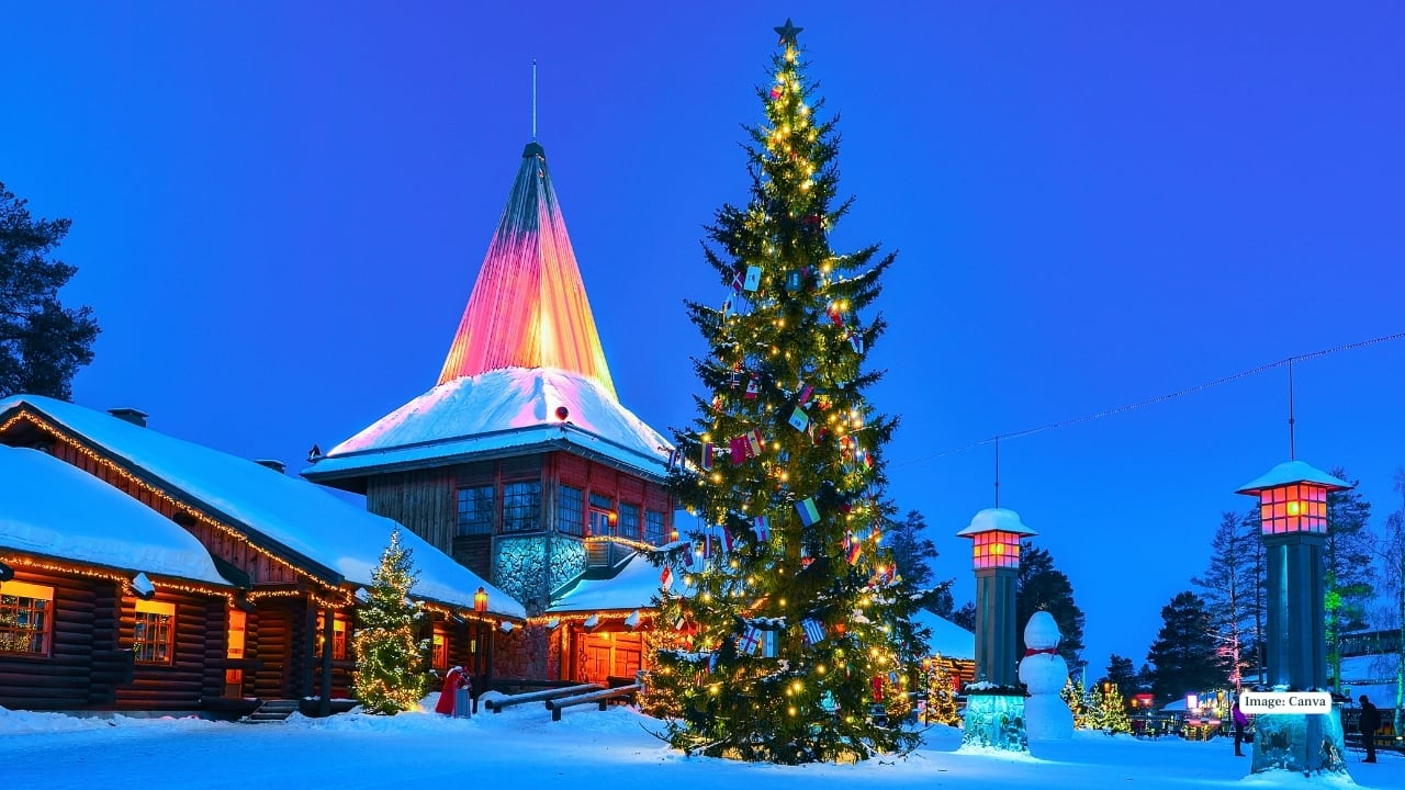The ONE place on earth where Christmas never ends—and Santa actually lives