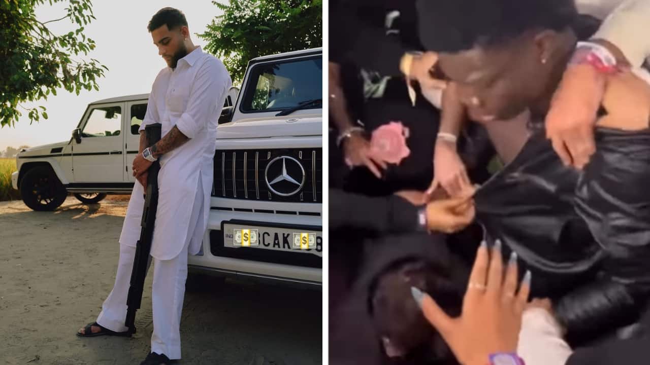 Karan Aujla’s Mumbai concert turns chaotic as Nigerian influencer Agu ...