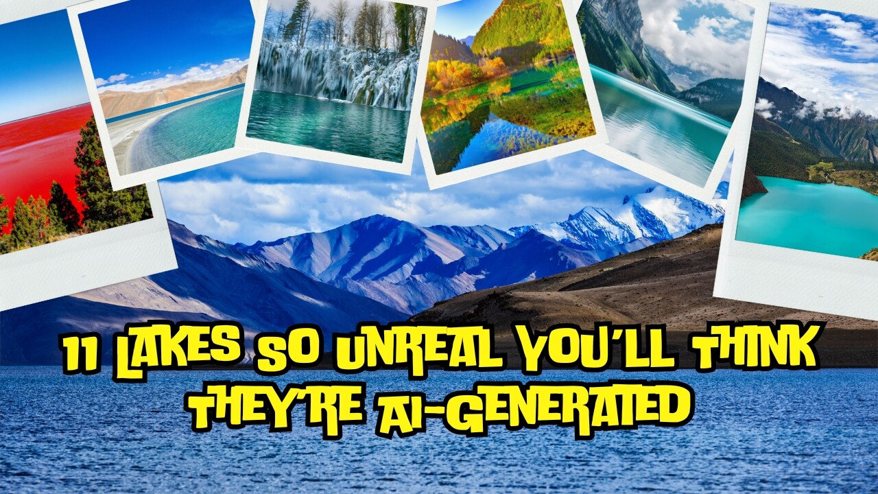 11 lakes so beautiful they look like AI art — but they’re 100% real ...