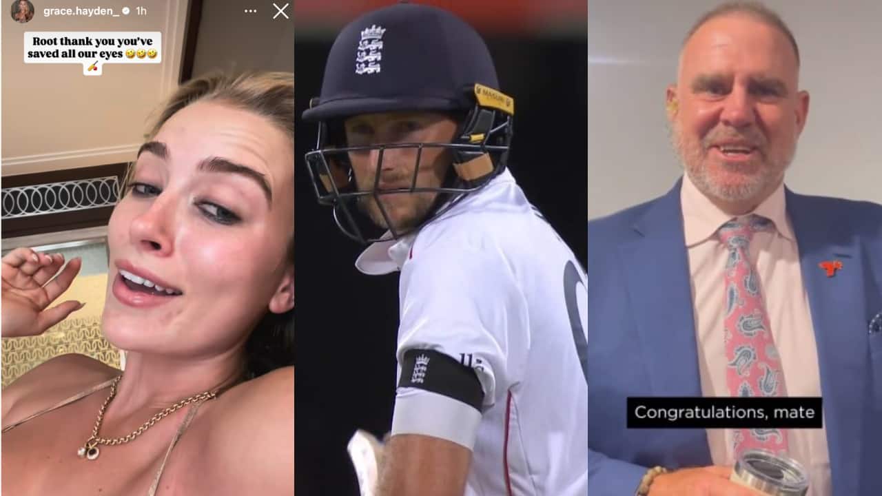 After Matthew Hayden's 'I'll walk nude' dare, daughter Grace celebrates ...