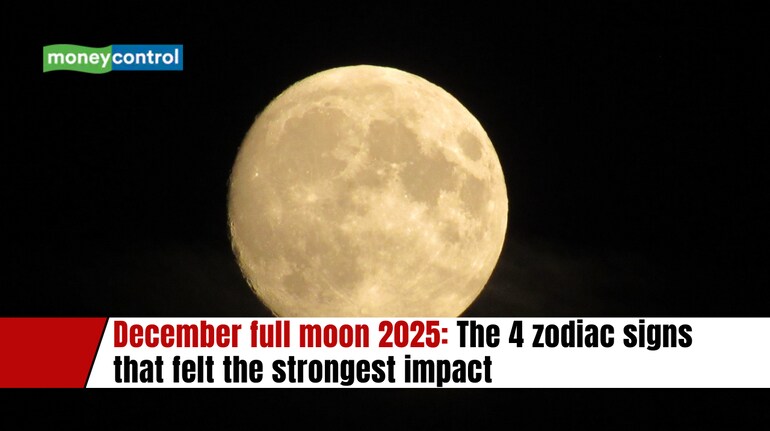 December full moon 2025: The 4 zodiac signs that felt the strongest impact