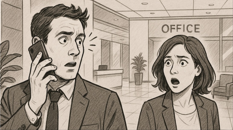 'My HR caught me cheating on her': Employee found speaking to other ...