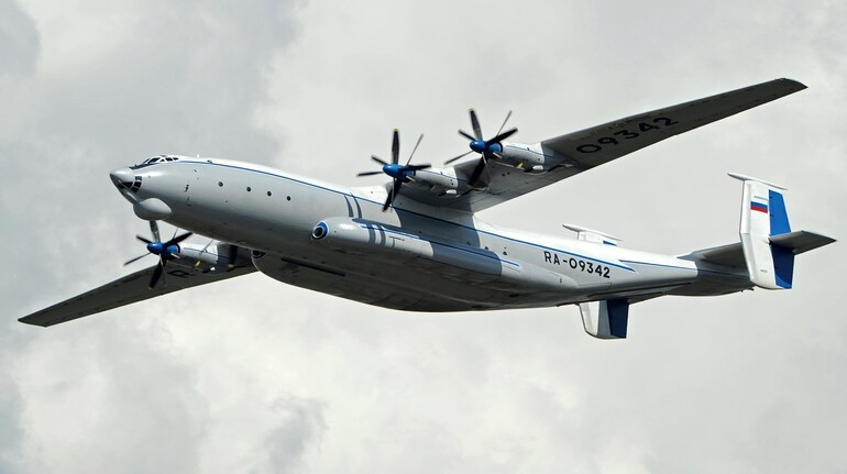 Russian An-22 military aircraft crashes in Ivanovo with seven onboard ...