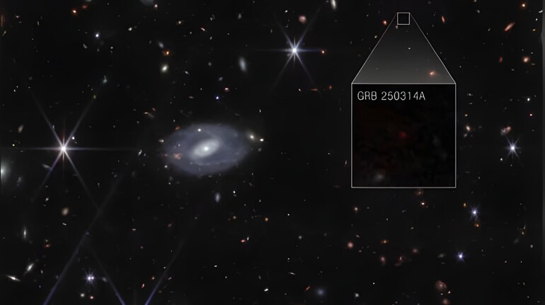 James Webb telescope detects 13-billion-year-old supernova with gamma ...