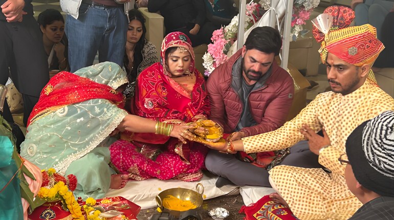 Actor Yuvraaj Parashar's daughter Priya gets married, becomes Bollywood’s youngest father-in-law