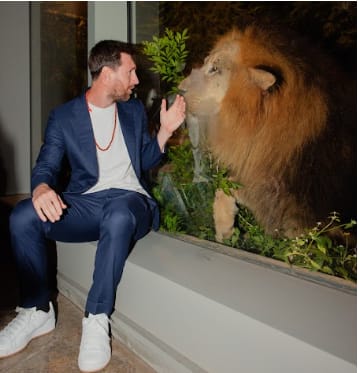 Lionel Messi visits wildlife conservation centre Vantara in Jamnagar ...