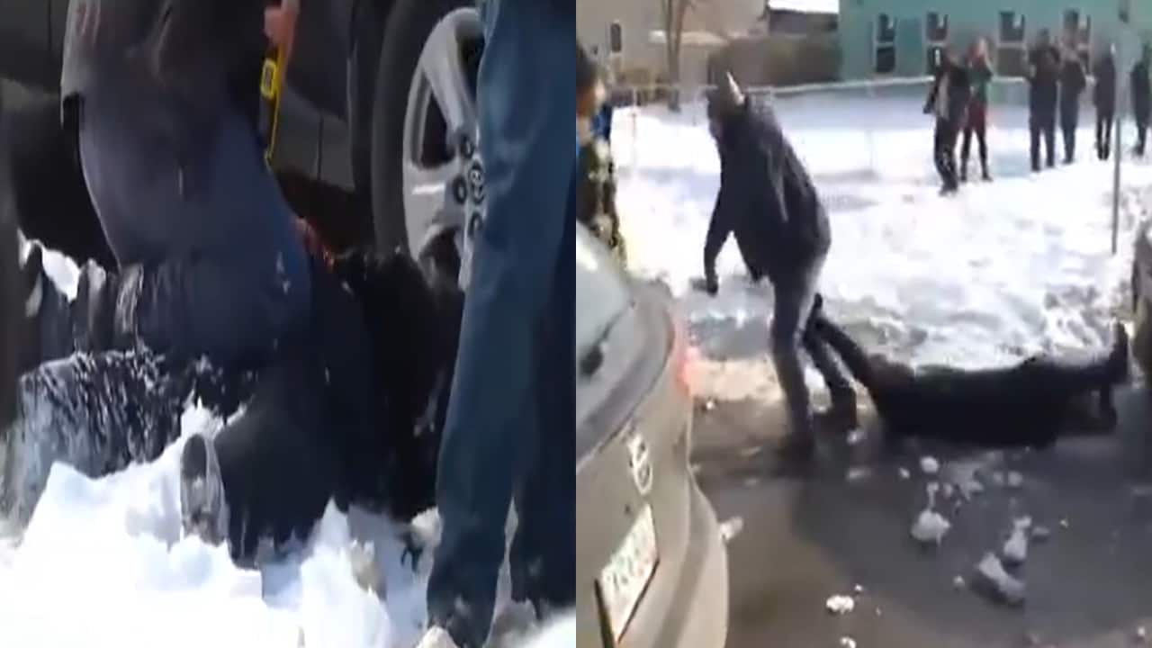 Minneapolis ICE raid draws fire as pregnant woman pinned on pavement ...