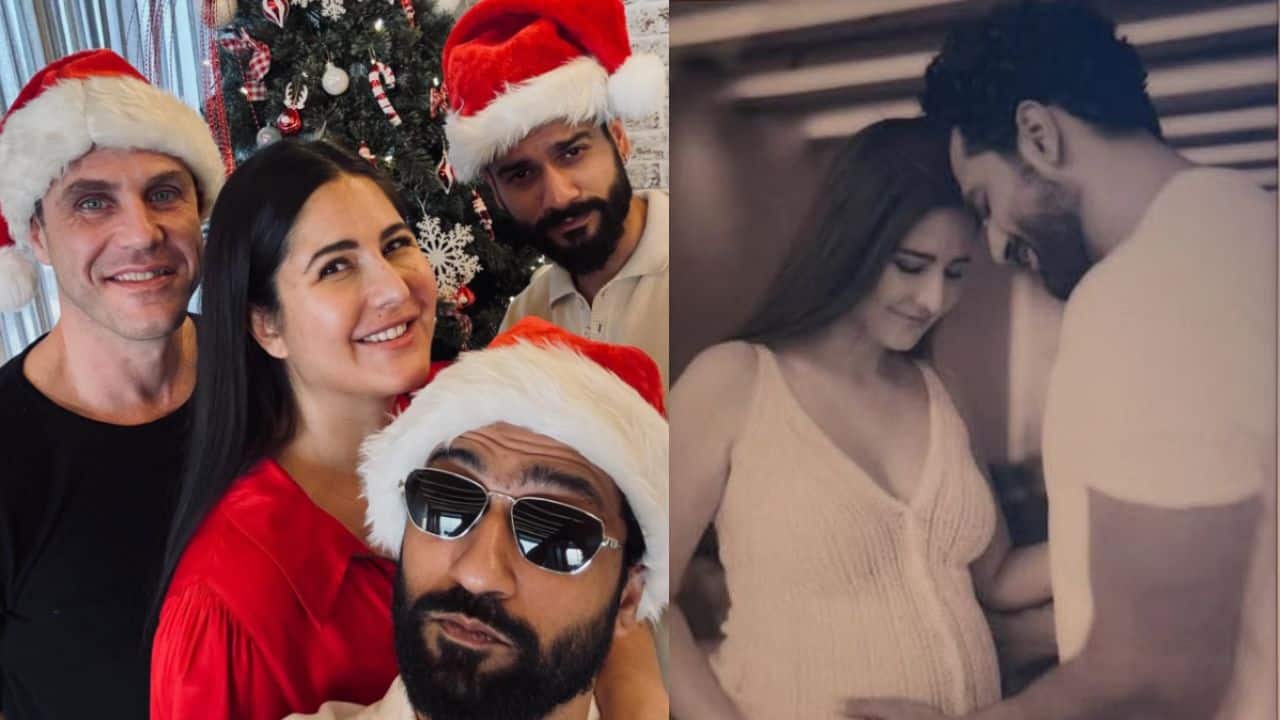 Katrina Kaif posts a sweet family photo with Vicky Kaushal on Christmas ...