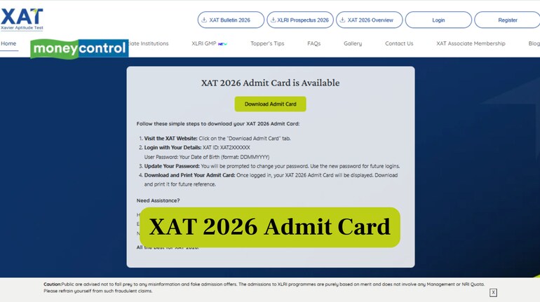 XAT 2026 Admit Card Released at xatonline.in; Link Here