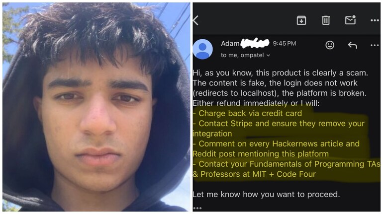 Indian-origin founder, 16, alleges customer harassment over tech issue ...