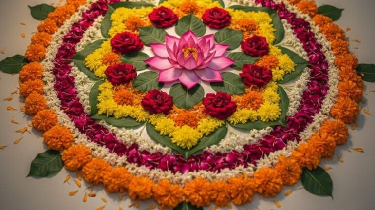 New Year 2026 rangoli designs: Modern, floral and eco-friendly ideas to ...