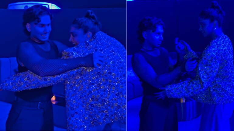 Orry recreates Om Shanti Om's 'Aankhon Mein Teri’ moment with Deepika ...