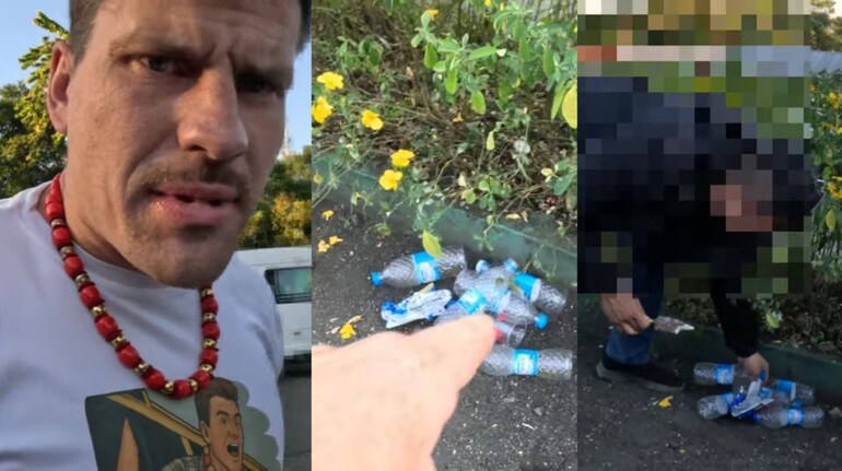 Foreigner calls out man for throwing plastic bottles in Meghalaya ...