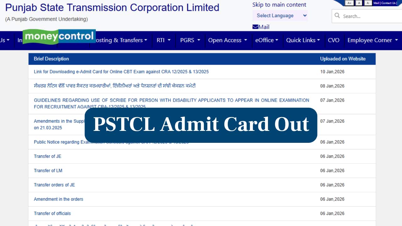 PSTCL Admit Card 2026 Released at pstcl.org, Download Link Here