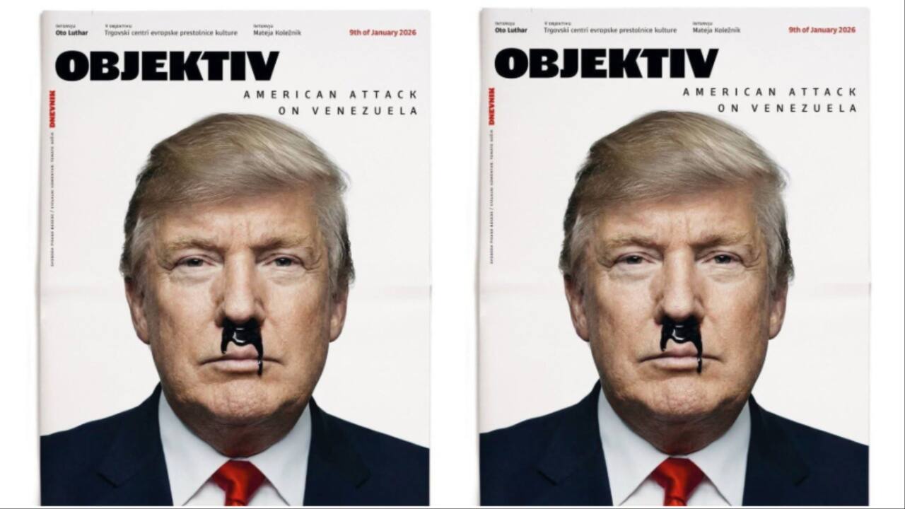 Melania’s home country magazine depicts Donald Trump with crude oil ...