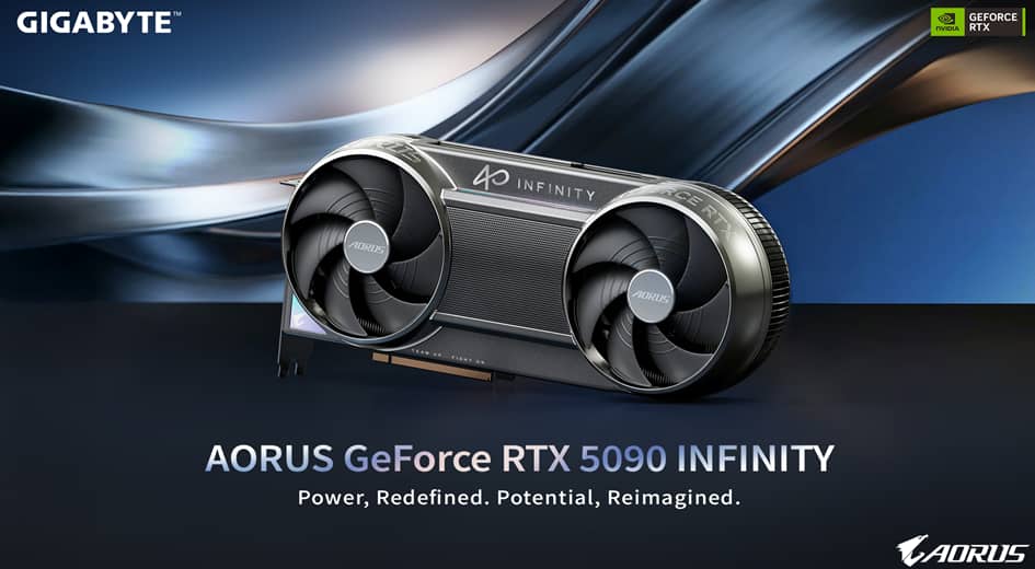 Gigabyte launches Aorus GeForce RTX 5090 graphics card at CES 2026