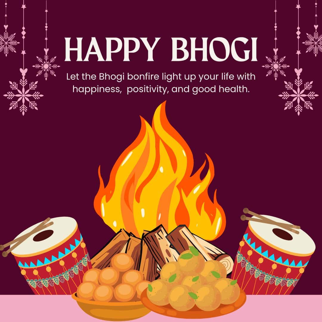 Happy Bhogi 2026: 50+ Best Wishes, Messages and WhatsApp Status to Share