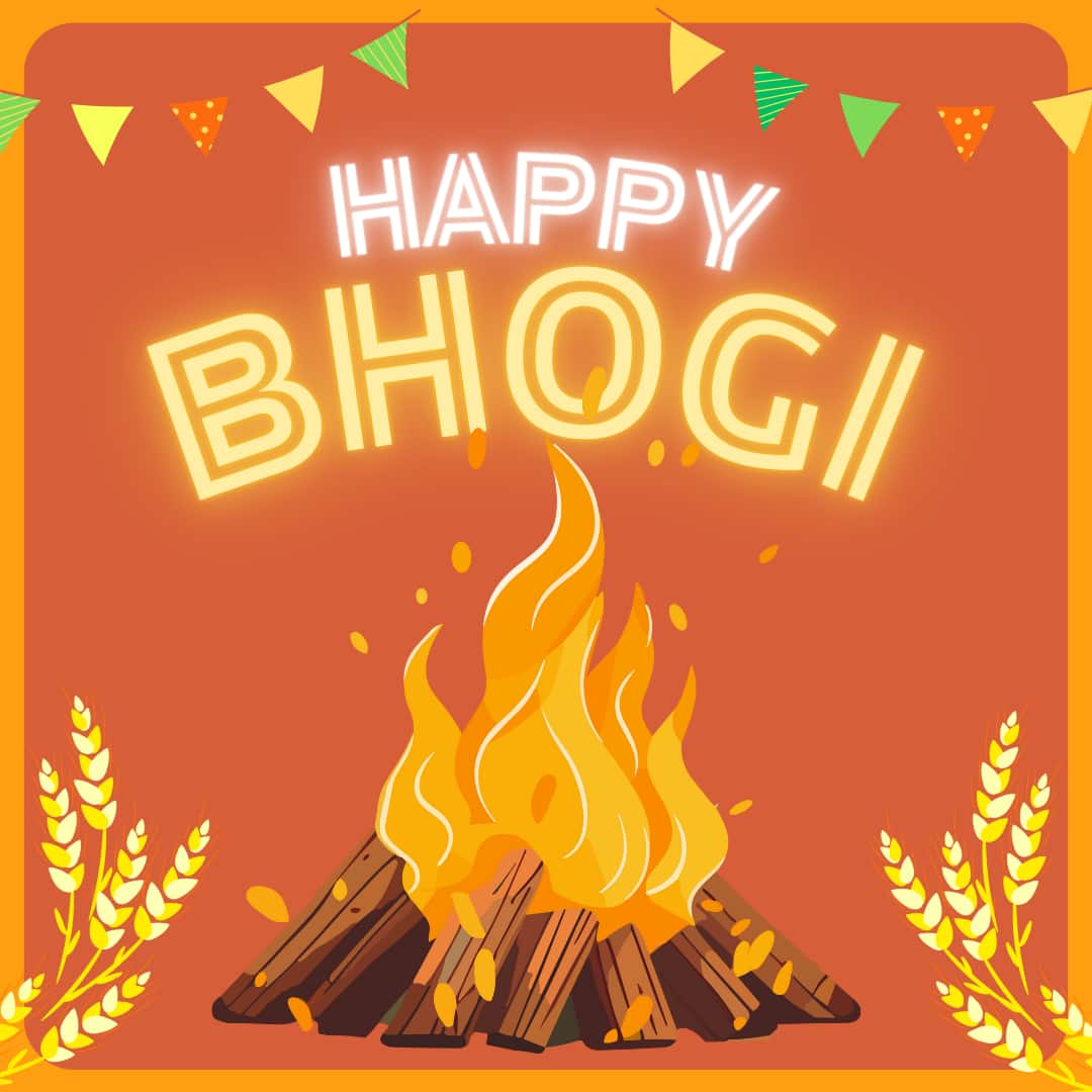 Happy Bhogi 2026: 40+ Images, Quotes, and Greetings to Celebrate the ...
