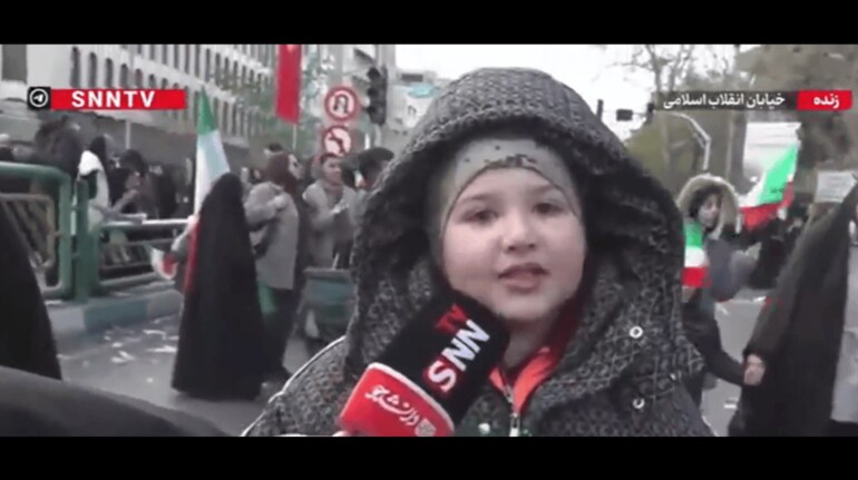 Iranian child warns Trump, vows to grow up and 'LEVEL' his 'country to ...
