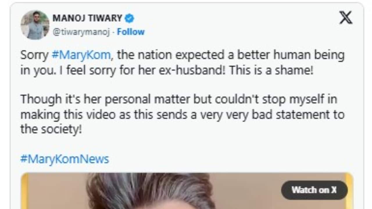 Ex-India cricketer trashes Mary Kom on social media, deletes post later ...