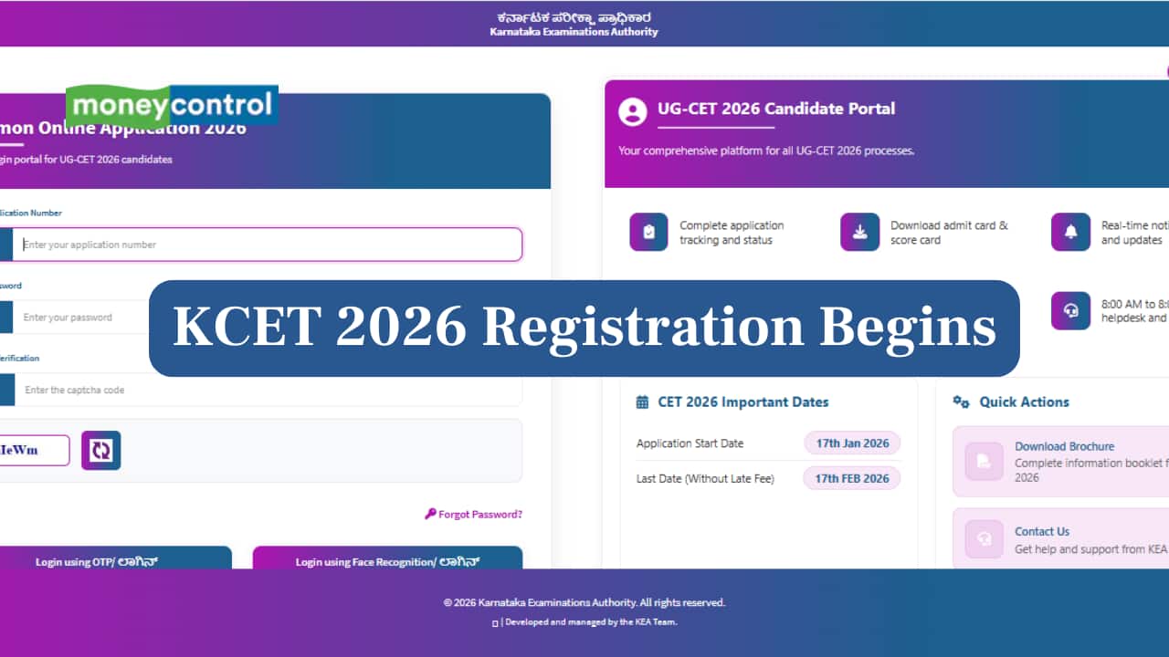 KCET 2026 Registration Begins at cetonline.karnataka.gov.in, Direct ...