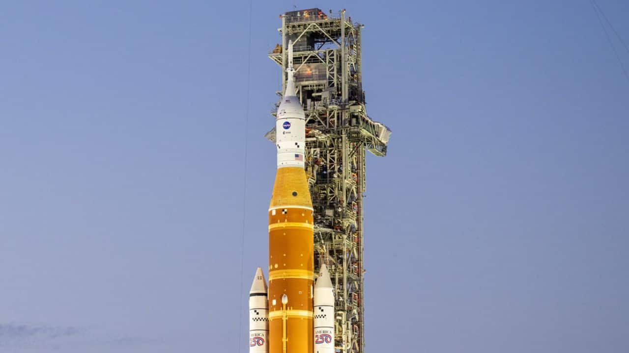 NASA’s Moon-bound Artemis II rocket arrived at launch pad in Florida