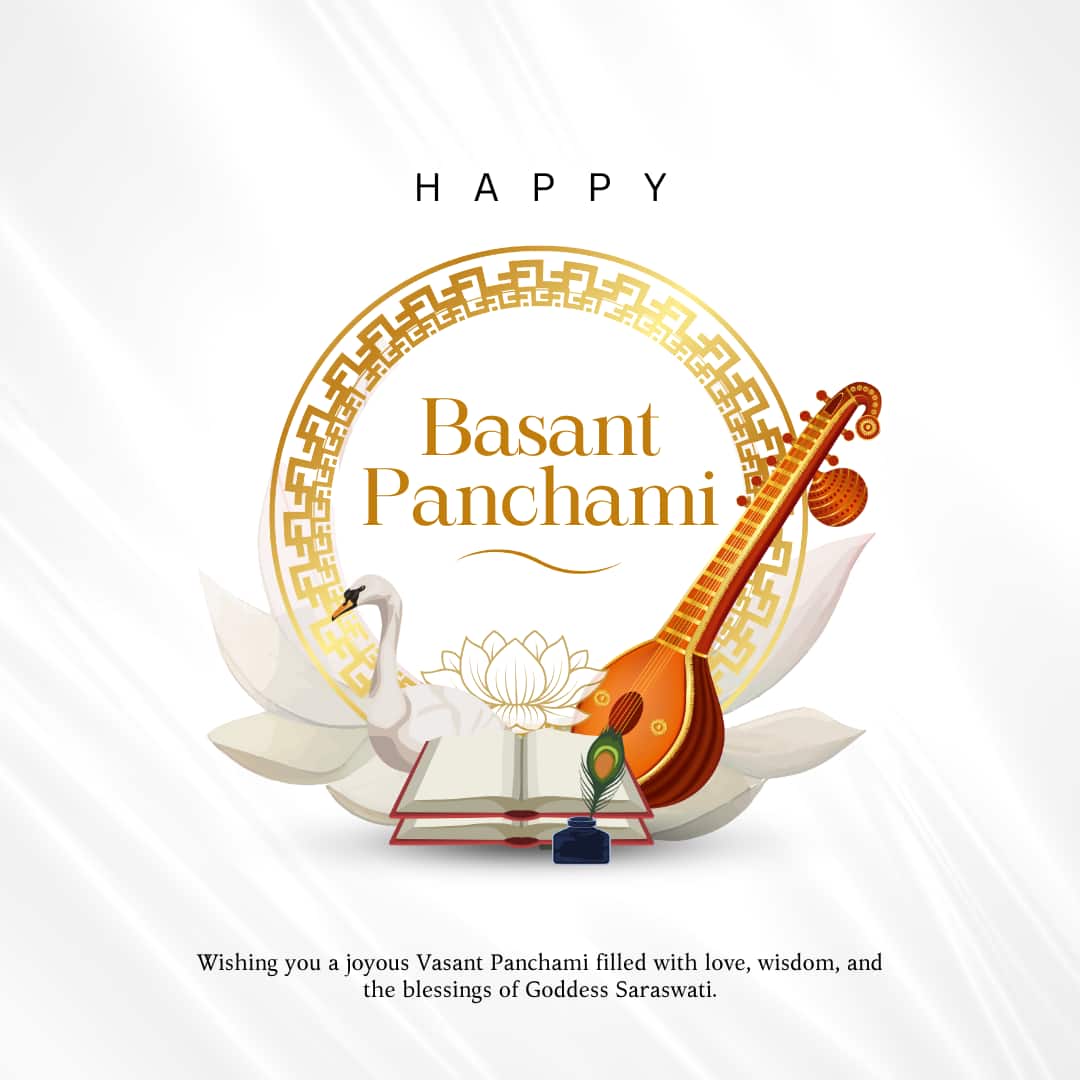 Happy Basant Panchami Wishes: 50+ Images, Messages, Greetings & Quotes ...
