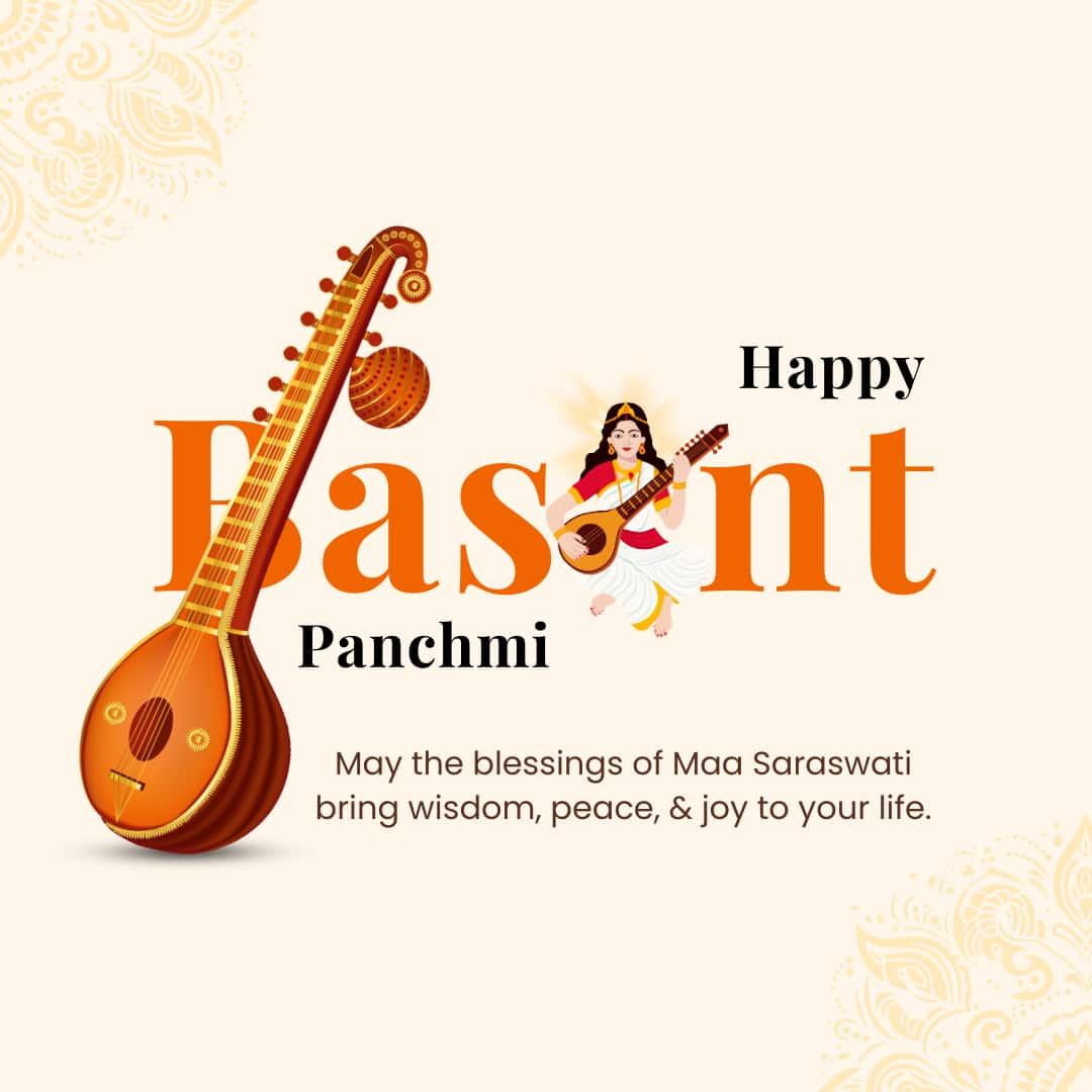 Happy Basant Panchami Wishes: 50+ Images, Messages, Greetings & Quotes ...