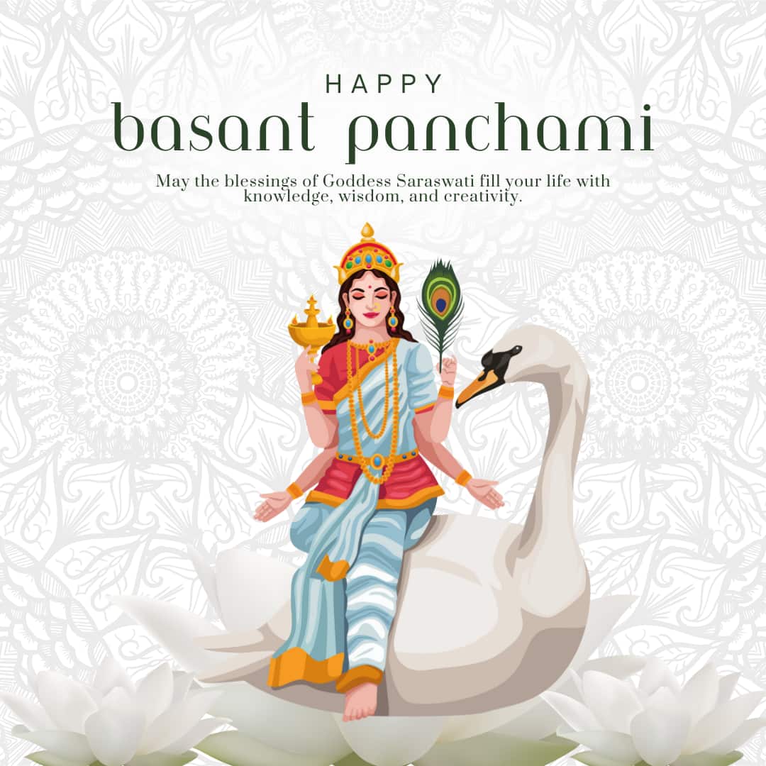 Happy Basant Panchami Wishes: 50+ Images, Messages, Greetings & Quotes ...