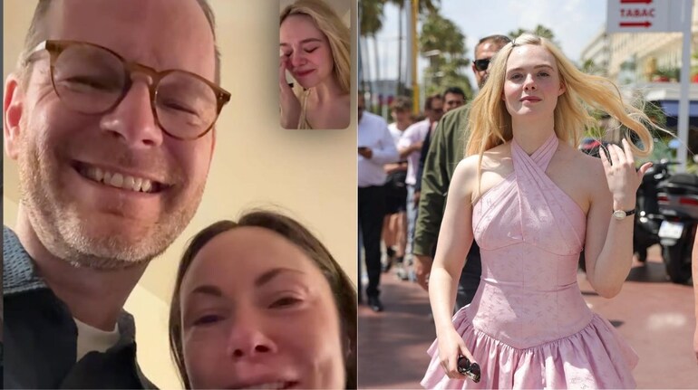 Elle Fanning breaks down in tears after first Oscar nomination for ...