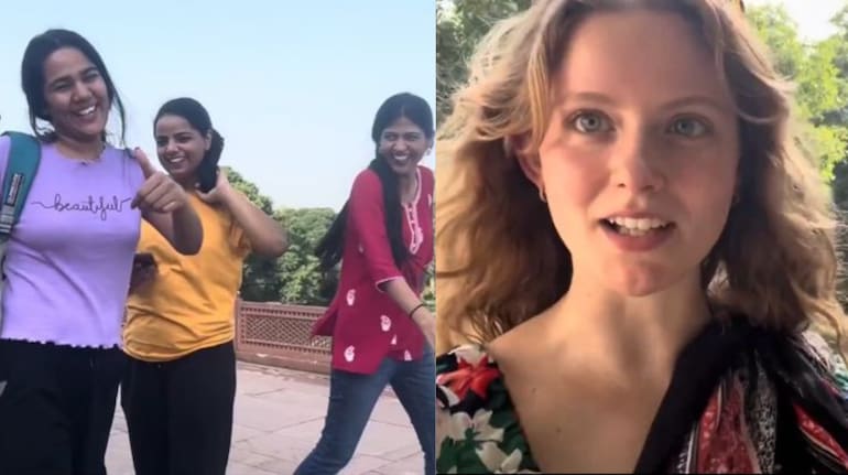 Creepy or harmless? Viral video of Indian girls commenting on Canadian ...