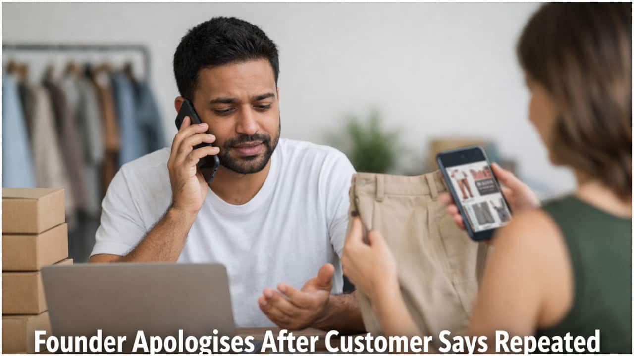 Fashion brand founder apologises after customer says repeated ads ...