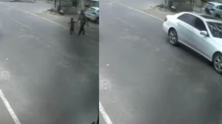 Gujarat accident: Horrific video shows speeding bike hitting toddler ...