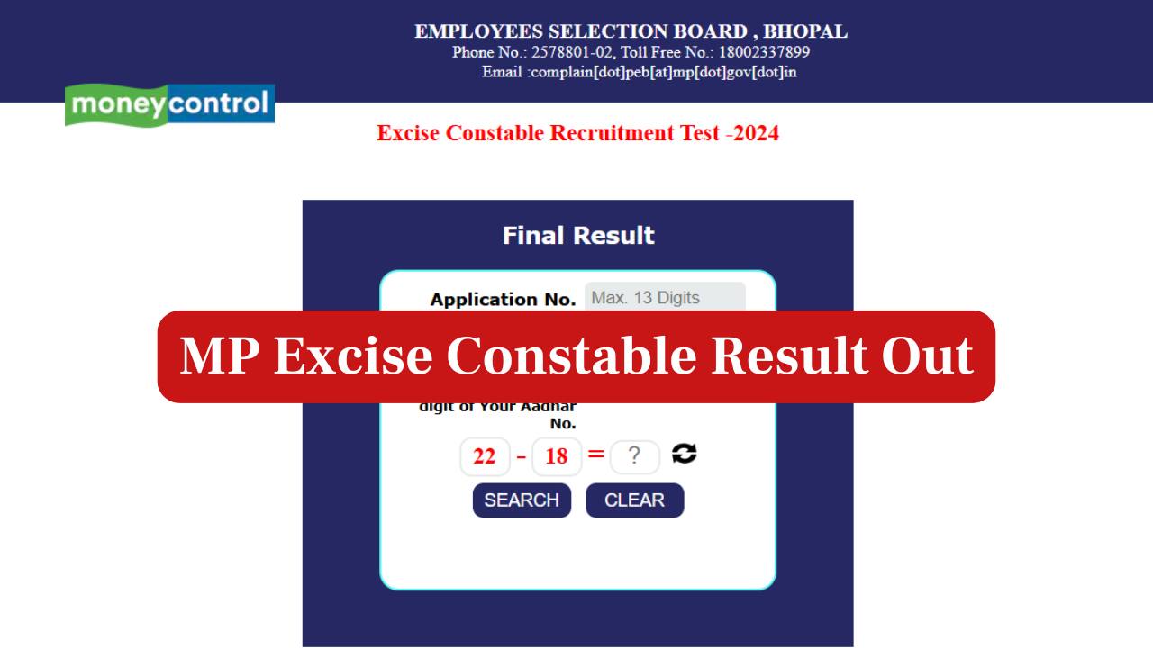 MP Excise Constable Result 2026 Out @esb.mp.gov.in; Direct Link to ...