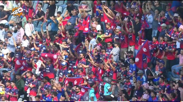 T20 World Cup: Internet stunned as Nepal fans swamp Wankhede, paint ...