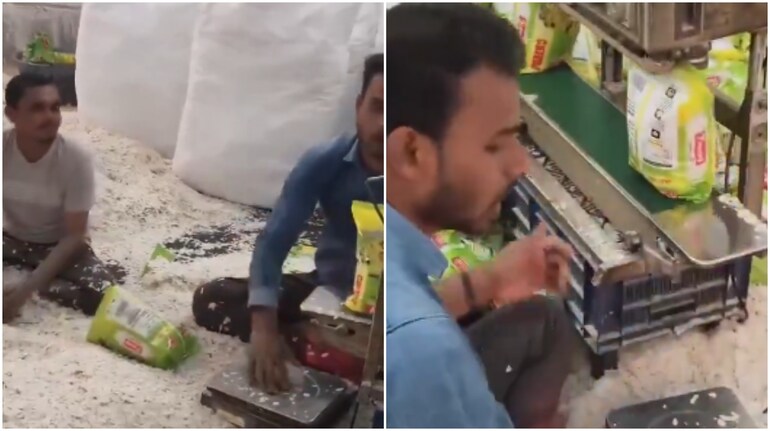 'Peak corruption': Video of poha being picked from floor and packed ...