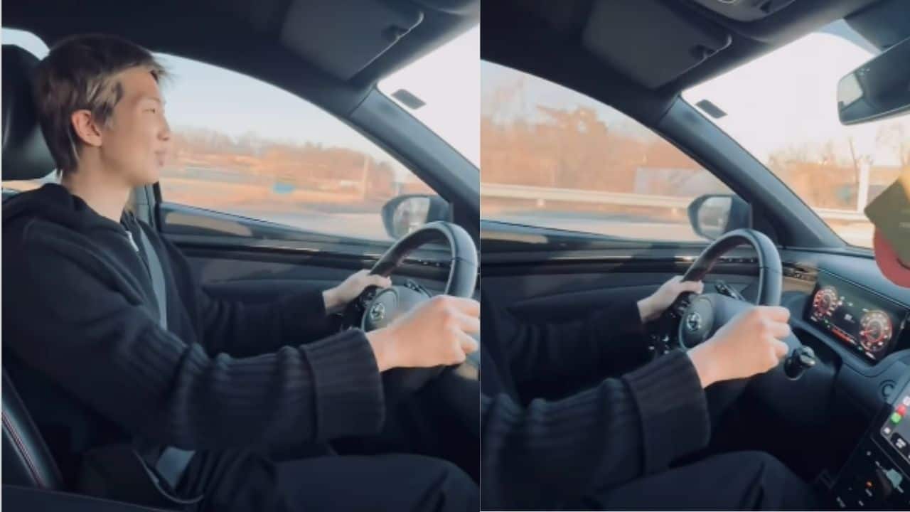 BTS’ RM shares first-ever driving clip, fans call it ‘unexpectedly cute’