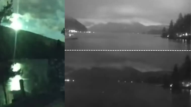 Fireball over Canada: Bolide meteor explodes over British Columbia ...
